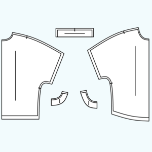 Amy bat-wing top pattern – Tiana's Closet