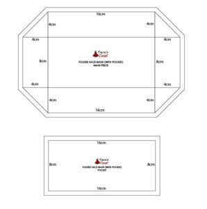 A super easy face mask pattern (with photo tutorial) – Tiana's Closet
