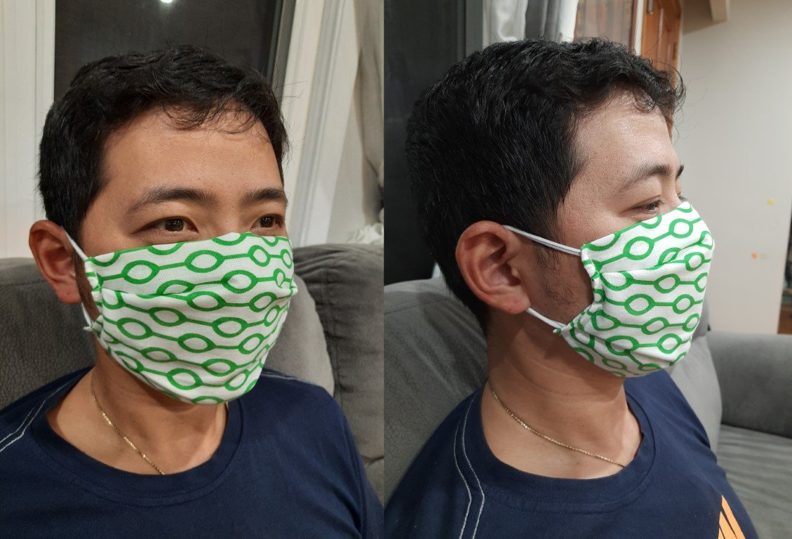 Simple DIY face mask that can be done in no time (even without a sewing ...