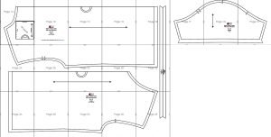 Men’s V neck short sleeve T shirt free sewing pattern – Tiana's Closet