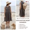 Coco button front sundress free PDF sewing pattern – Tiana's Closet