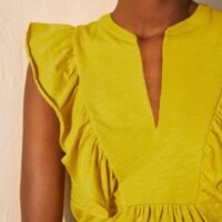 Agnes ruffle detail top – Free PDF sewing pattern – Tiana's Closet
