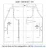 Sandy V neck boxy top – Free PDF sewing pattern – Tiana's Closet
