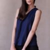 Sandy V neck boxy top – Free PDF sewing pattern – Tiana's Closet