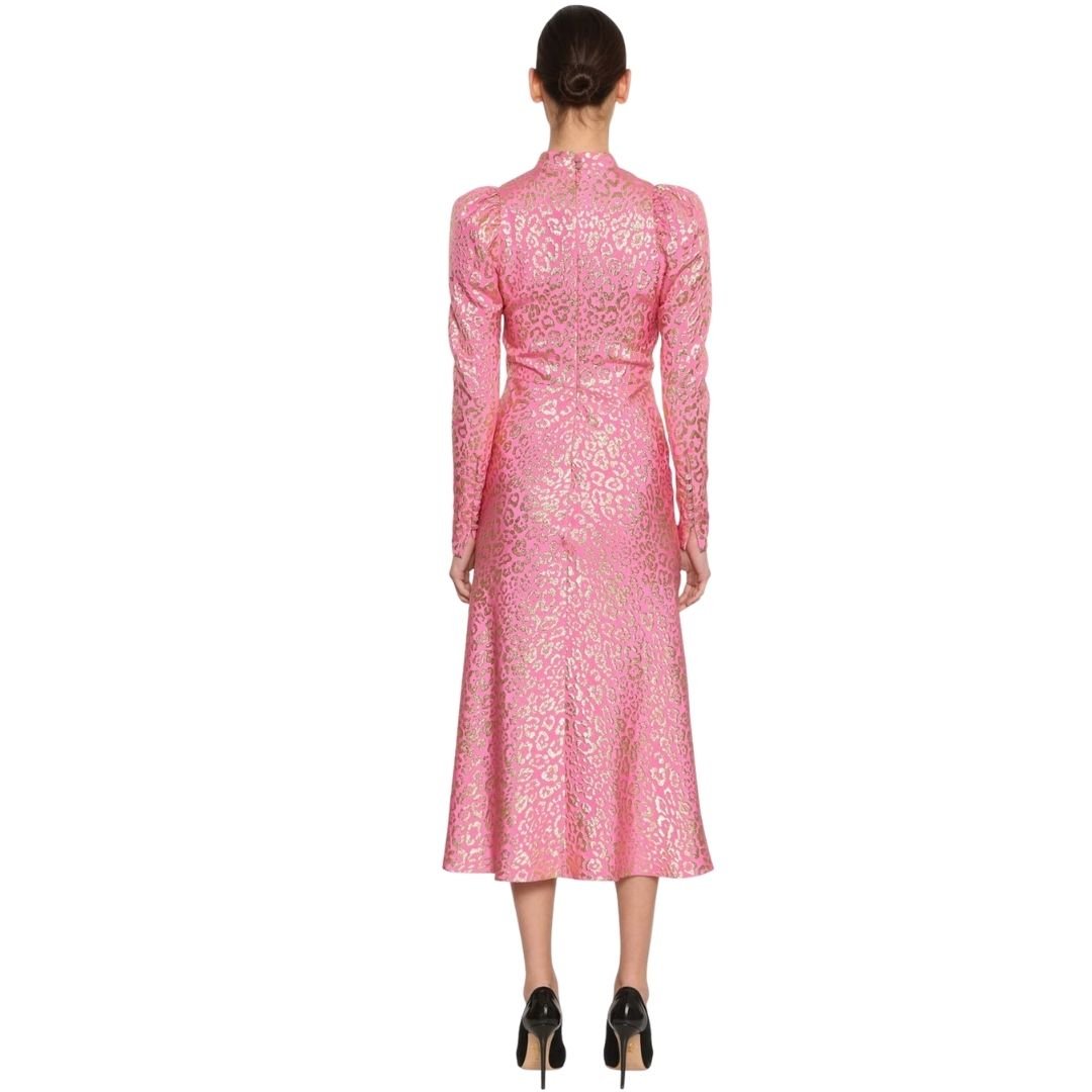 Iris puffed sleeve midi dress – Free PDF sewing pattern – Tiana's Closet