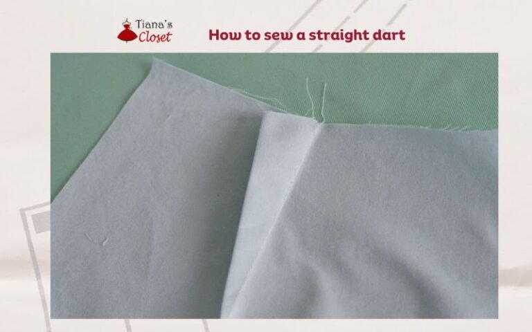 How to sew darts – Tiana's Closet