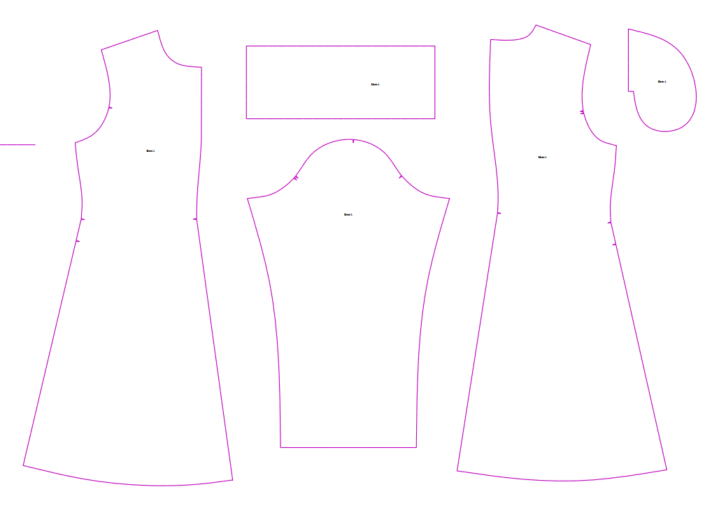 Alira funnel neck knit dress – Free PDF sewing pattern – Tiana's Closet